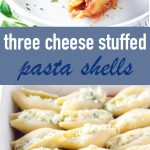 Three Cheese Stuffed Shells Recipe - Cooking For My Soul