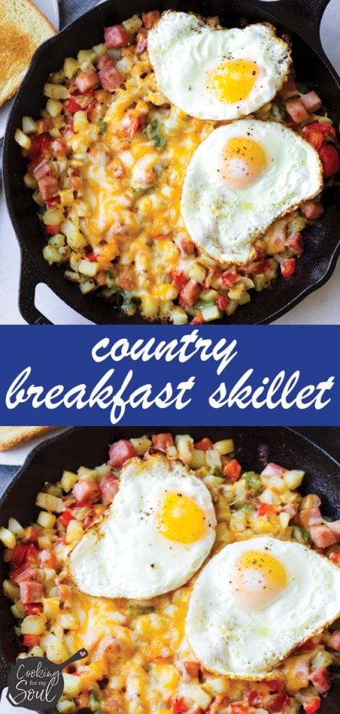 Easy Country Breakfast Skillet - Cooking For My Soul