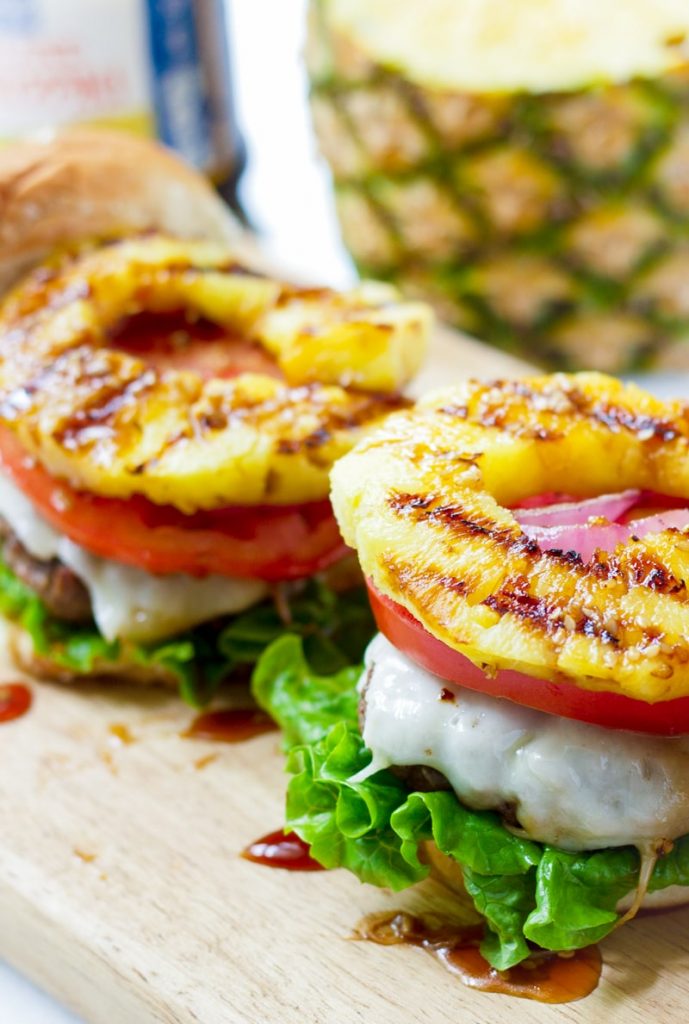 Hawaiian Teriyaki Burgers - Cooking For My Soul