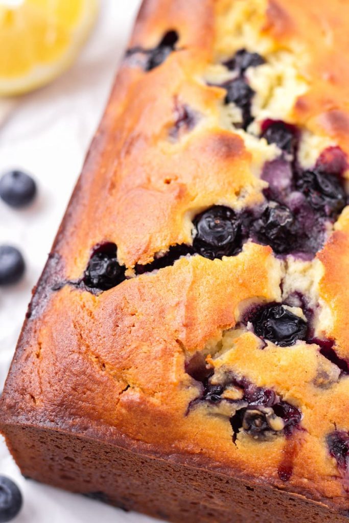 Lemon Blueberry Bread - Cooking For My Soul