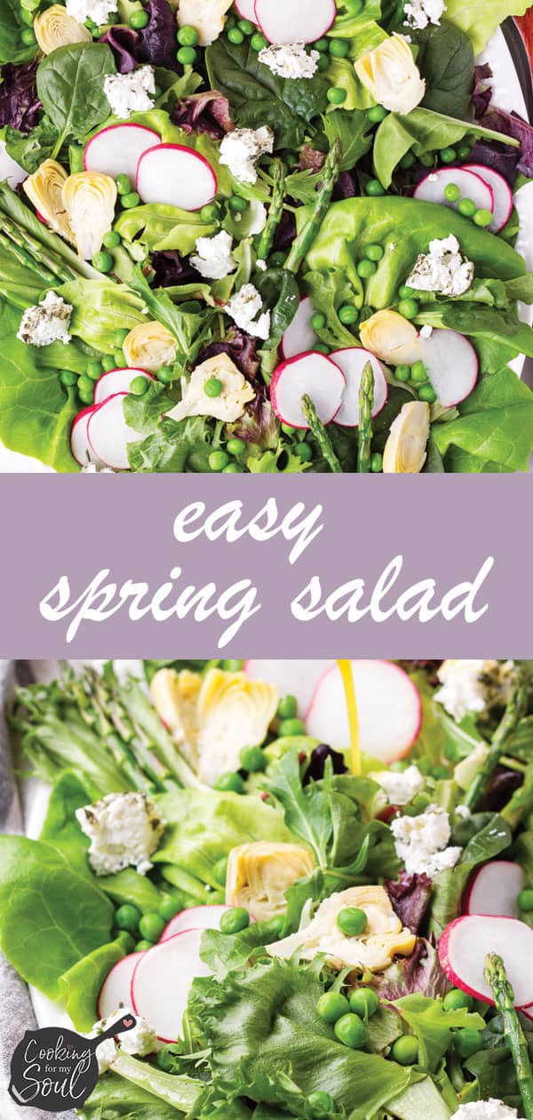 Fresh Spring Salad - Cooking For My Soul