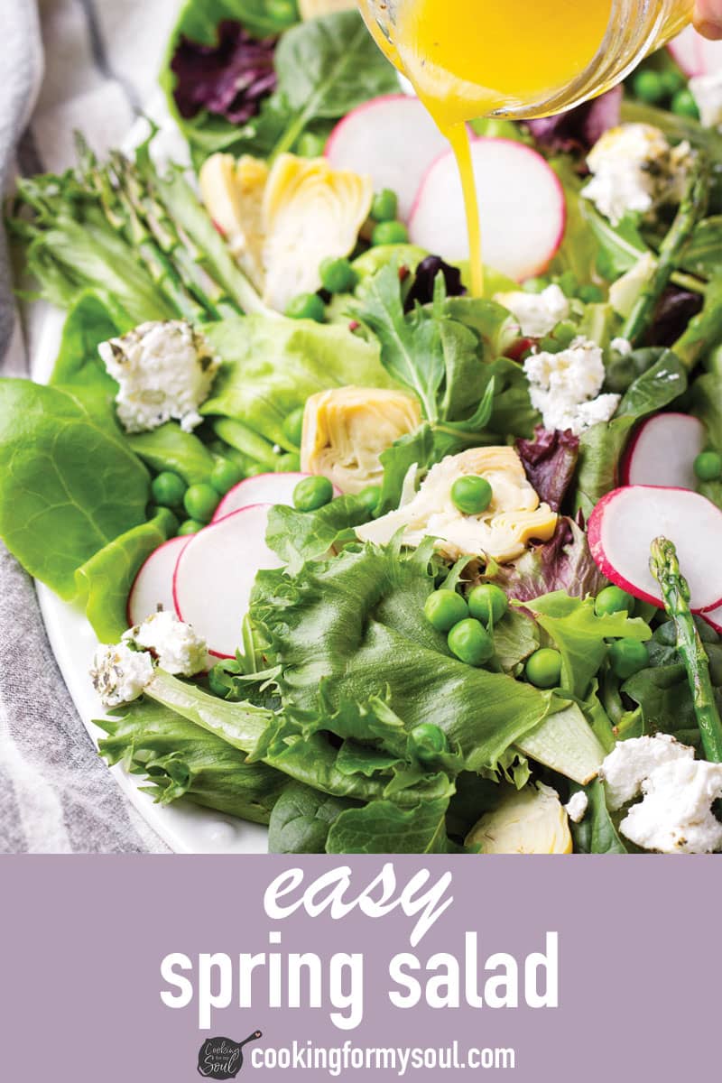 Fresh Spring Salad - Cooking For My Soul