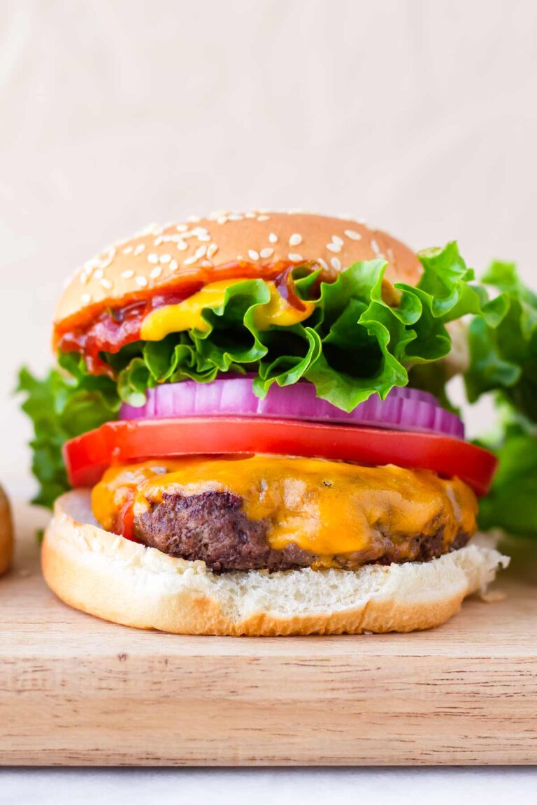 All-American Burger - Cooking For My Soul