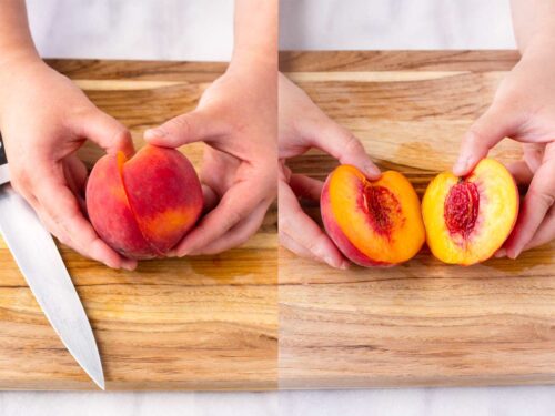 How To Cut a Peach (Tutorial) - Cooking For My Soul