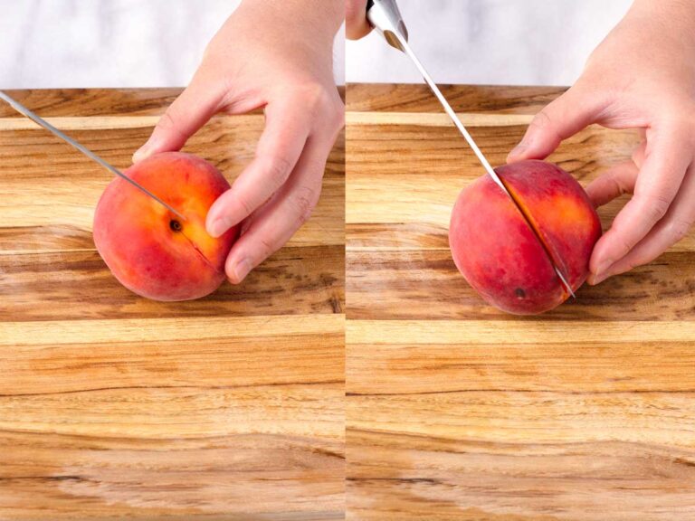 How To Cut a Peach (Tutorial) - Cooking For My Soul