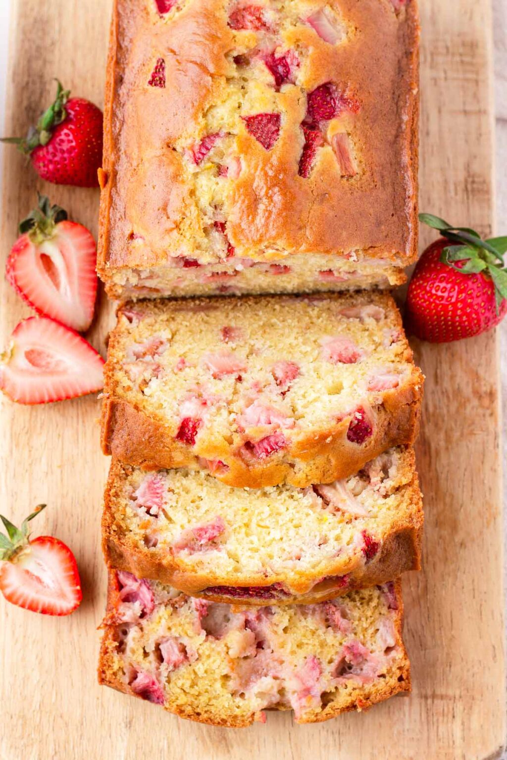 Fresh Strawberry Bread - Cooking For My Soul