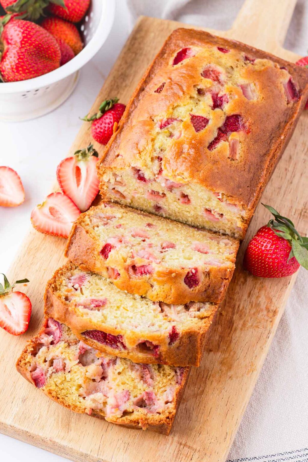 Fresh Strawberry Bread - Cooking For My Soul