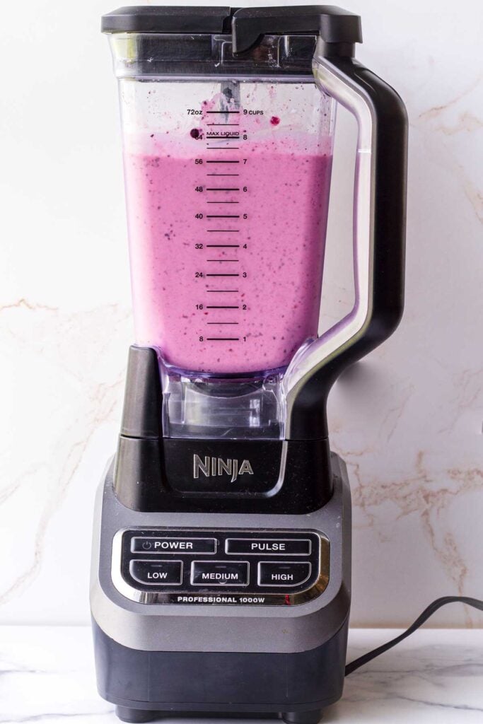 Mixed Berry Smoothie with Yogurt - Cooking For My Soul