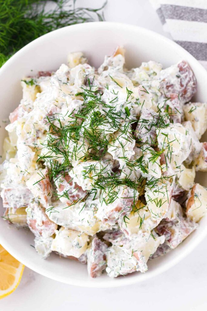 Dill Red Potato Salad - Cooking For My Soul