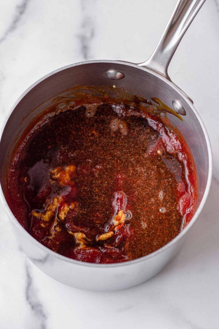 Homemade Sweet BBQ Sauce - Cooking For My Soul