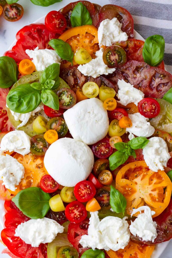 Burrata Salad - Cooking For My Soul