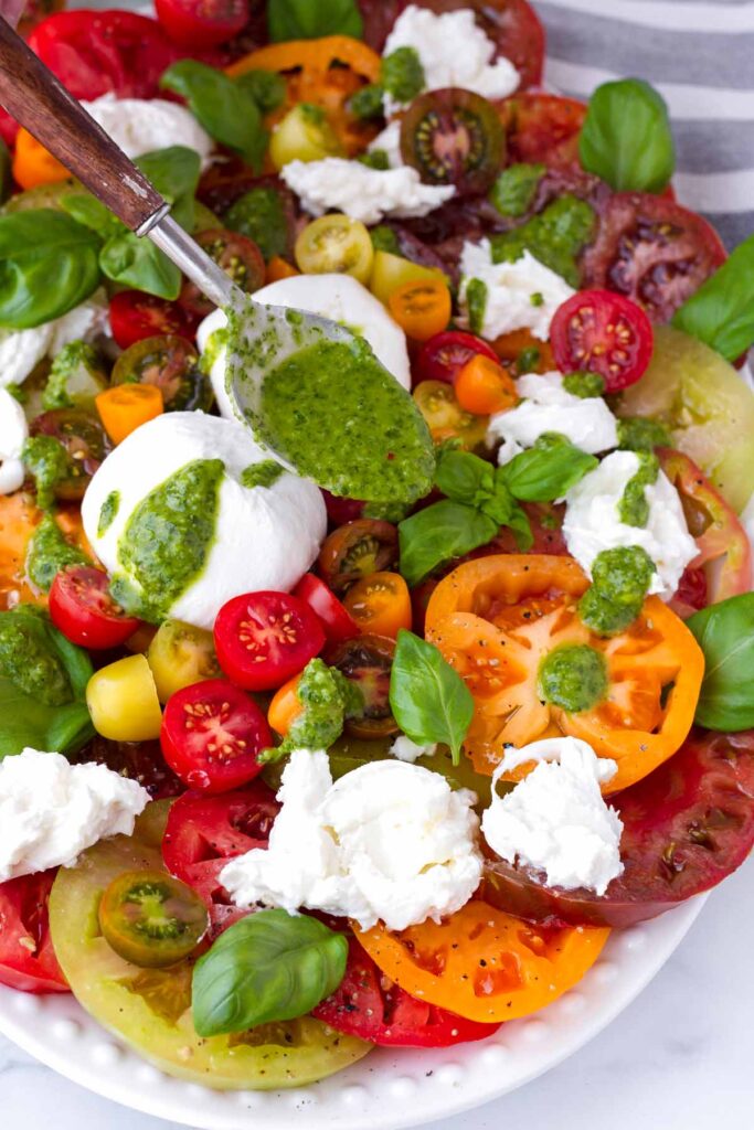 Burrata Salad - Cooking For My Soul
