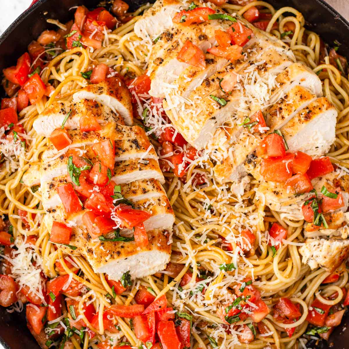Bruschetta Chicken Pasta Bruschetta Chicken Pasta