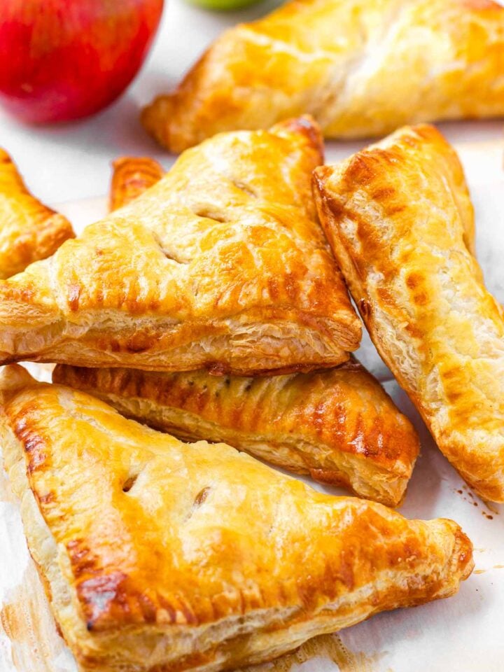 Puff Pastry Apple Tart - Cooking For My Soul