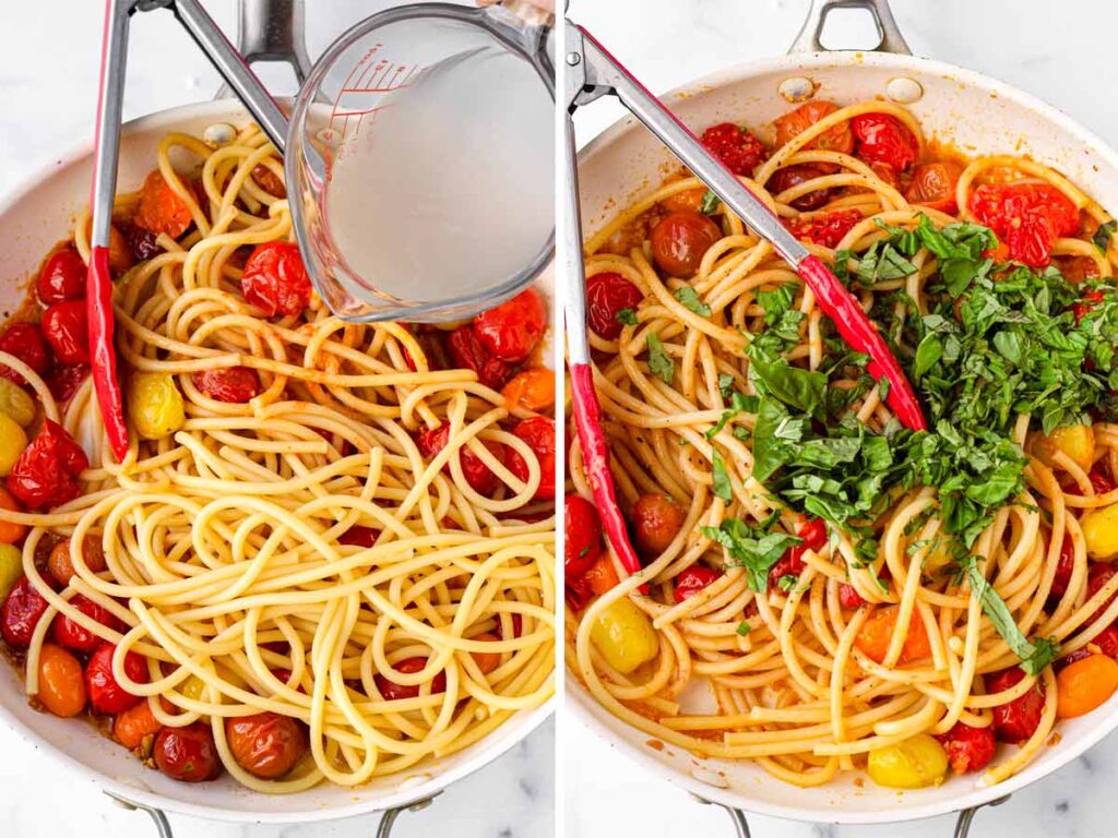 Tomato Basil Pasta - Cooking For My Soul