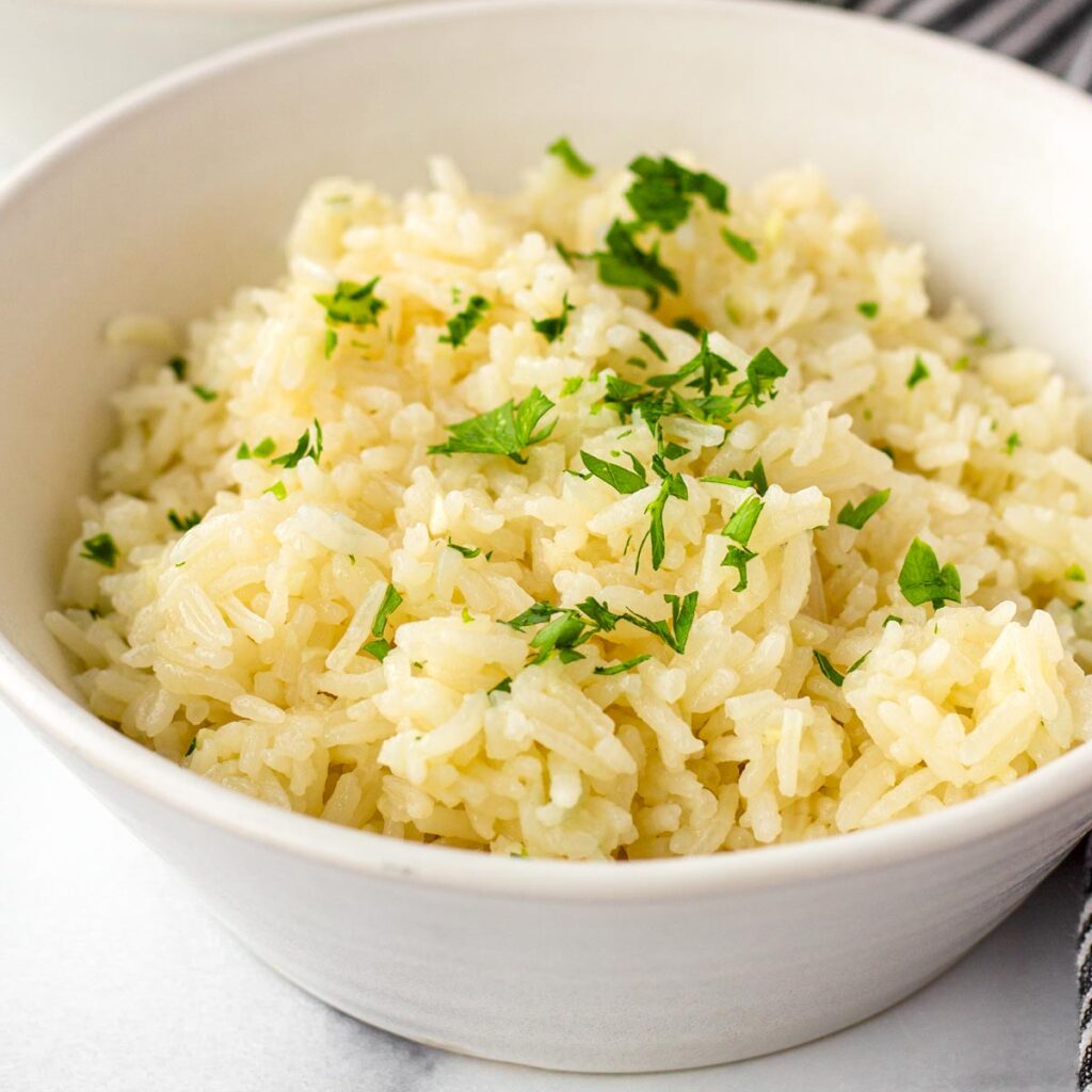 Garlic Butter Rice - Cooking For My Soul