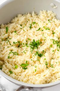 Garlic Butter Rice - Cooking For My Soul