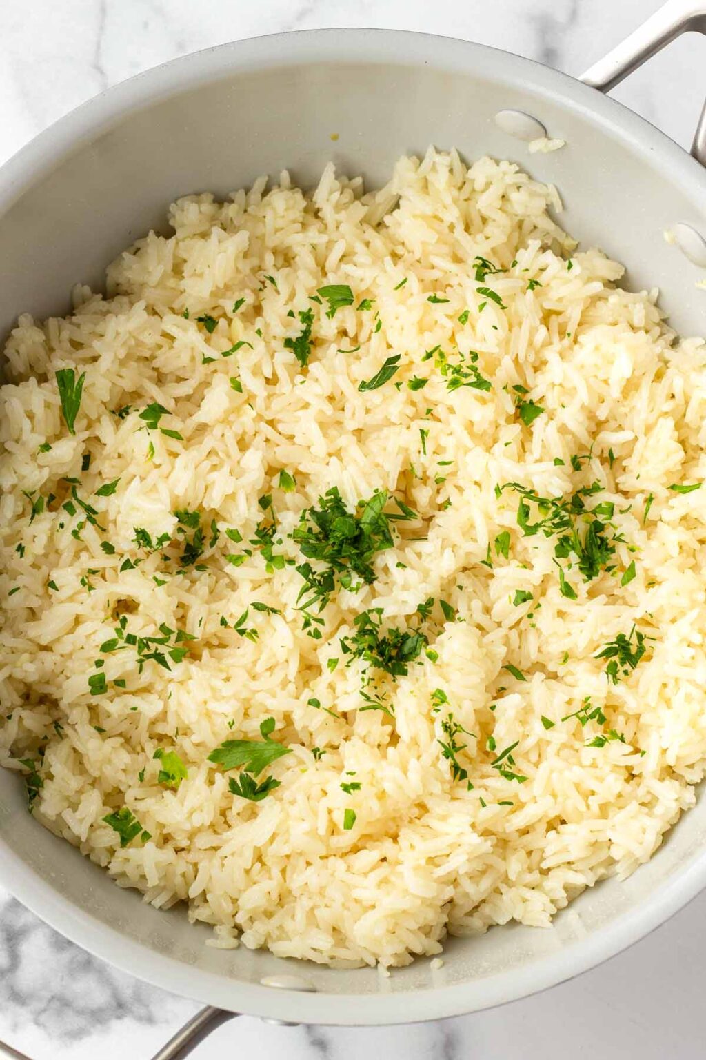 Garlic Butter Rice - Cooking For My Soul