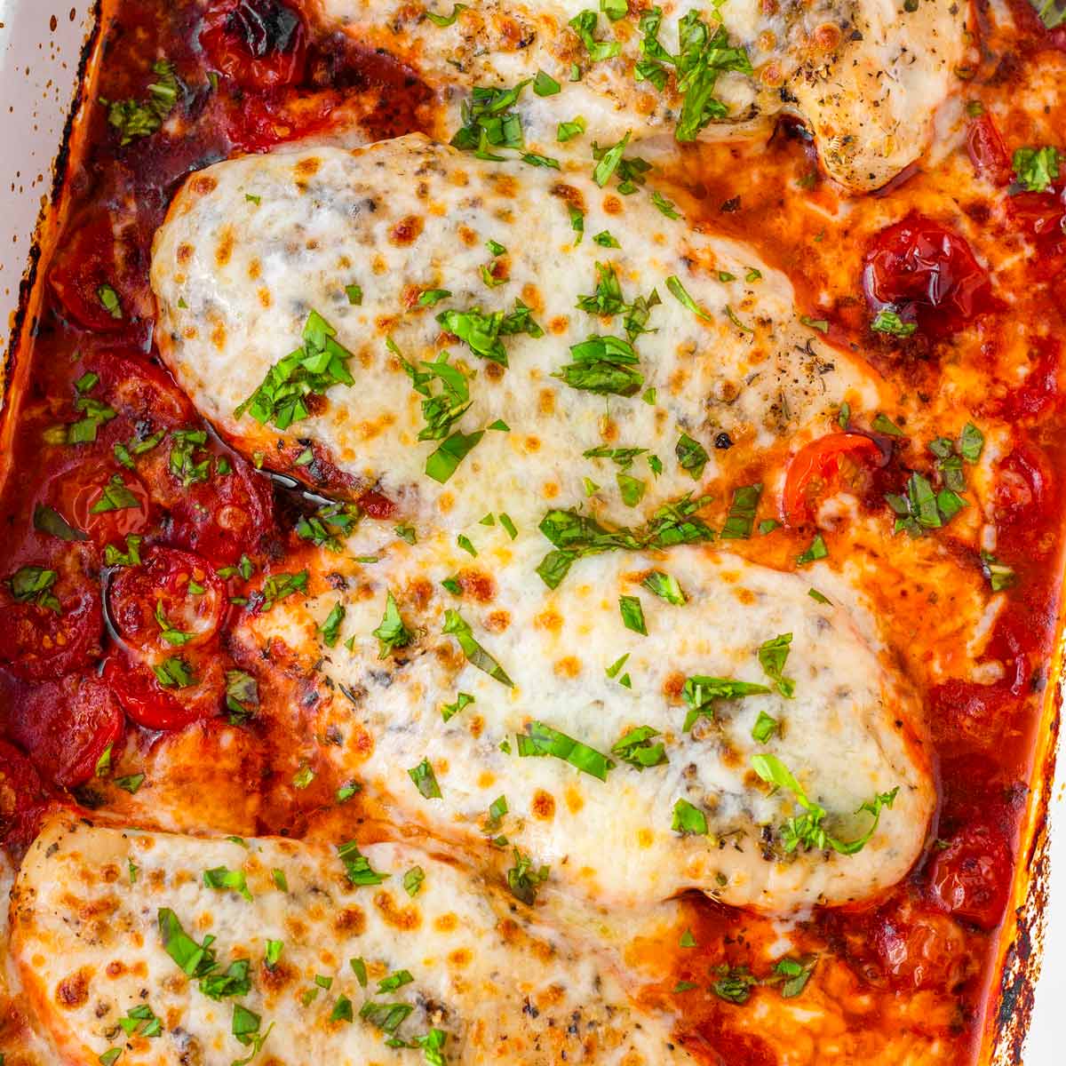 Chicken Mozzarella Bake - Cooking For My Soul