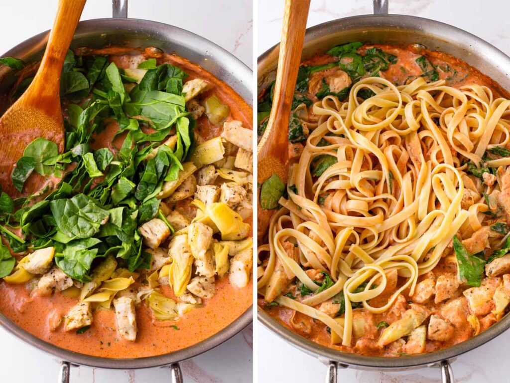 Chicken Artichoke Pasta - Cooking For My Soul