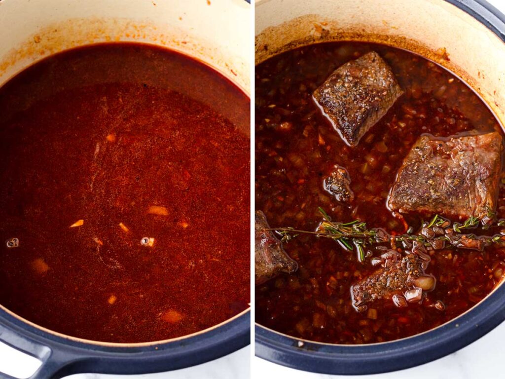 Red Wine Braised Short Ribs - Cooking For My Soul
